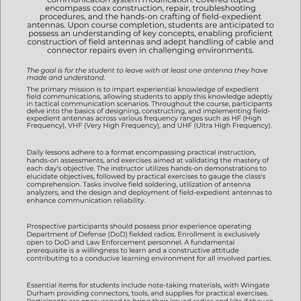 V-MAST Antenna System | The Load Lugger